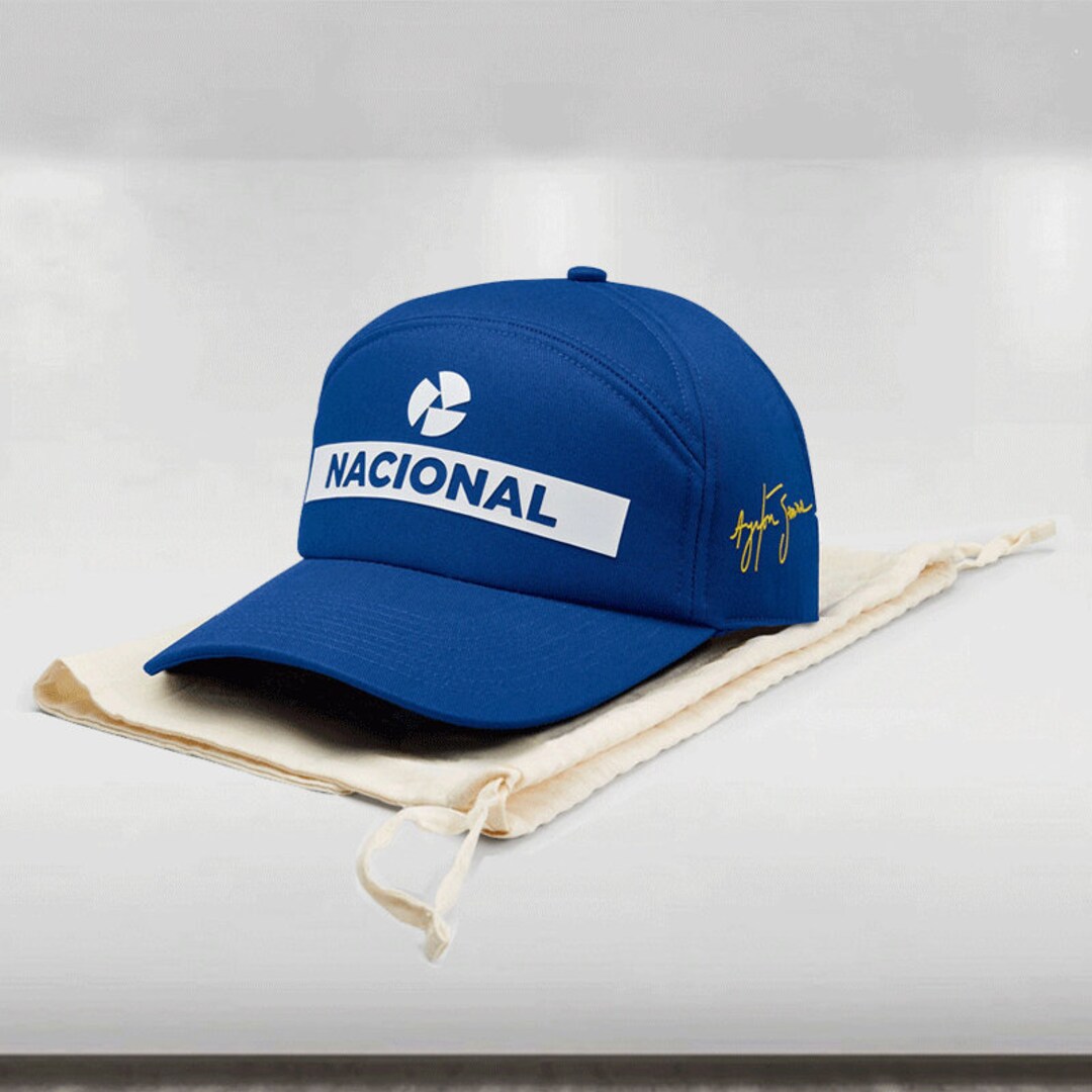 Ayrton Senna Replica Nacional Cap With Bag - Etsy