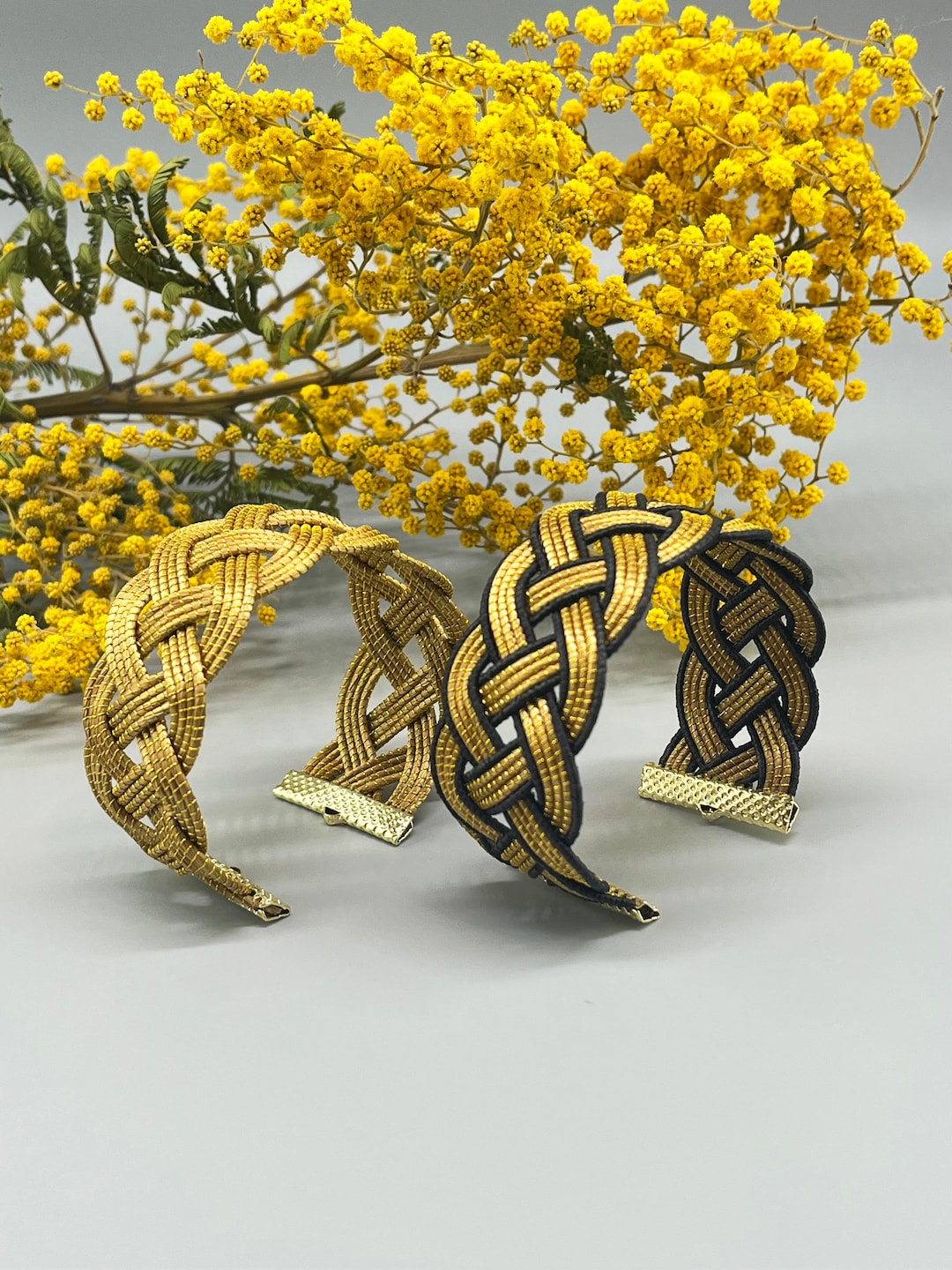 Golden Capim Dourado Cuff. Gold Bracelet Made From Golden Grass ...