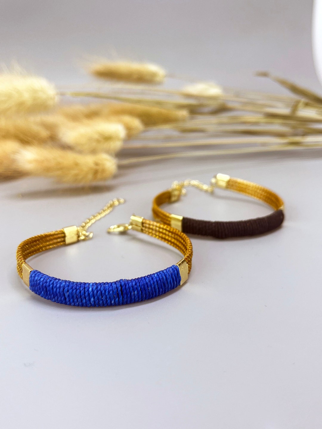 Golden Grass Vegetable Bracelet From Brazil. Capim Dourado Bracelet ...