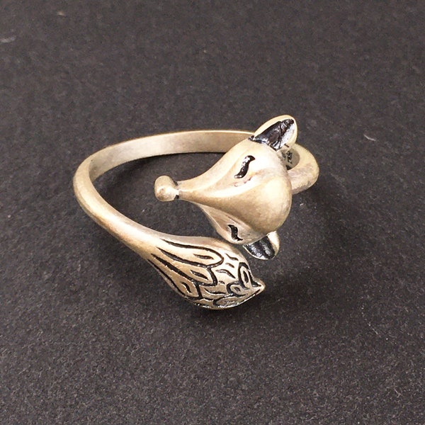 Kitsune Ring - Etsy