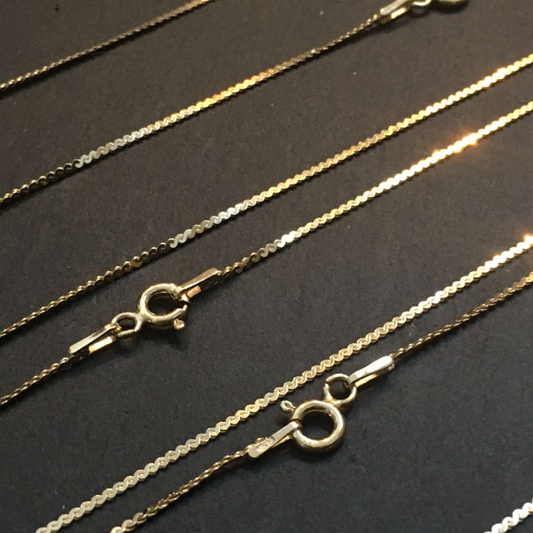 Serpentine Chain - Etsy