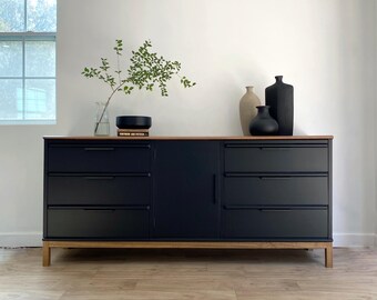 SOLD Dixie Mid-century Modern Lowboy Dresser MCM Sideboard Buffet - Etsy