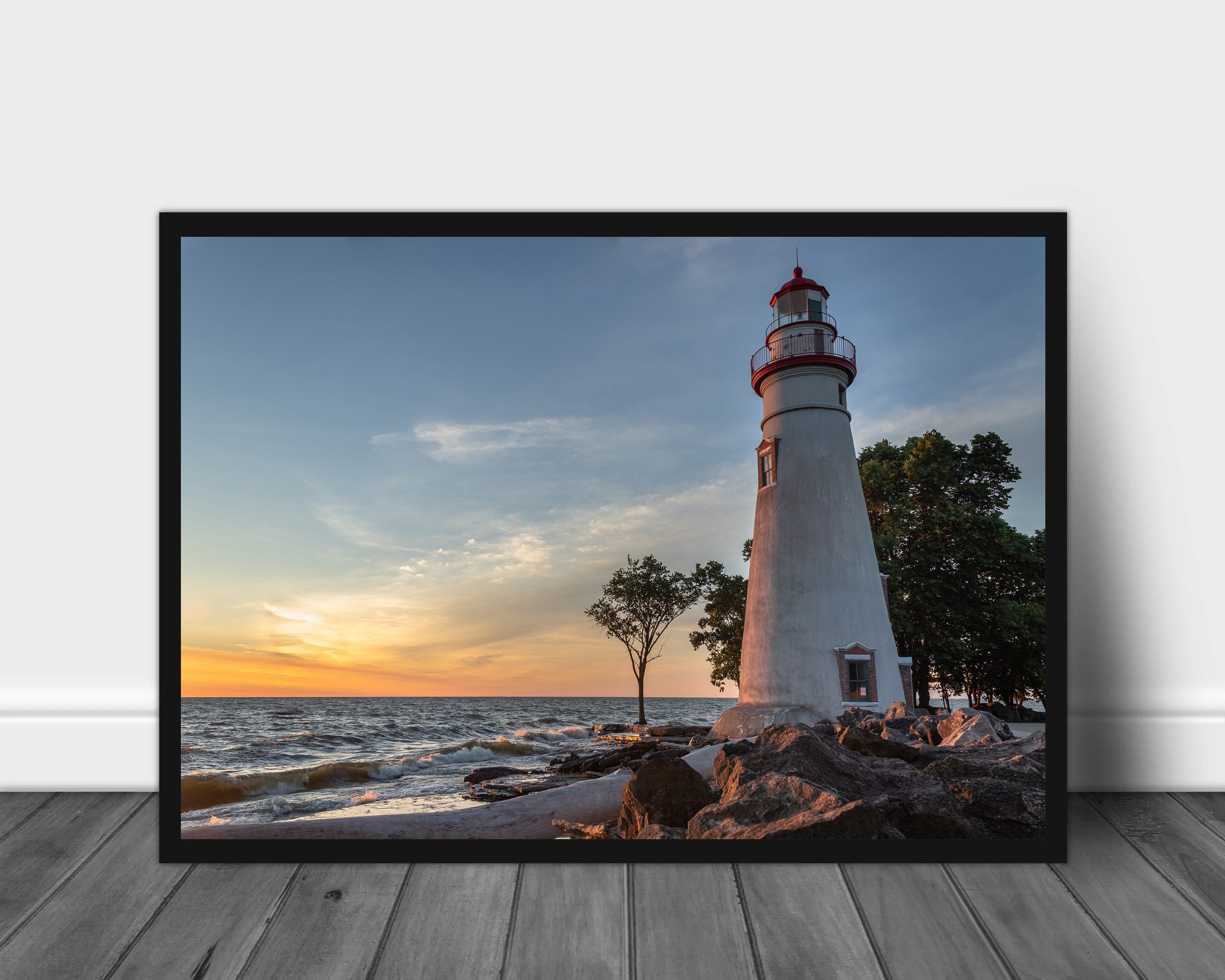 Marblehead, Ohio Lighthouse Sunrise Prints - Etsy