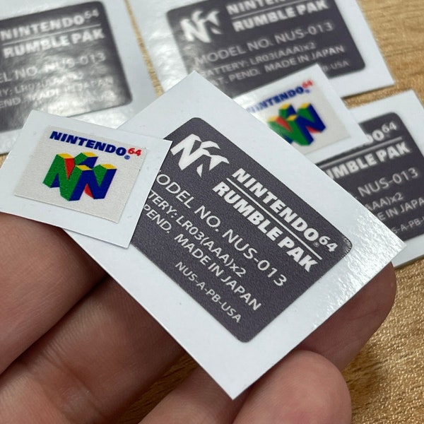 N64 Labels - Etsy