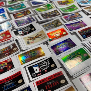 Gameboy Advanced GBA Replacement Label - Restore Your Damaged Labels ...