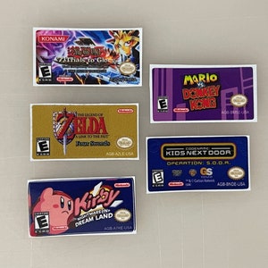 Gameboy Advanced GBA Replacement Label - Restore Your Damaged Labels ...