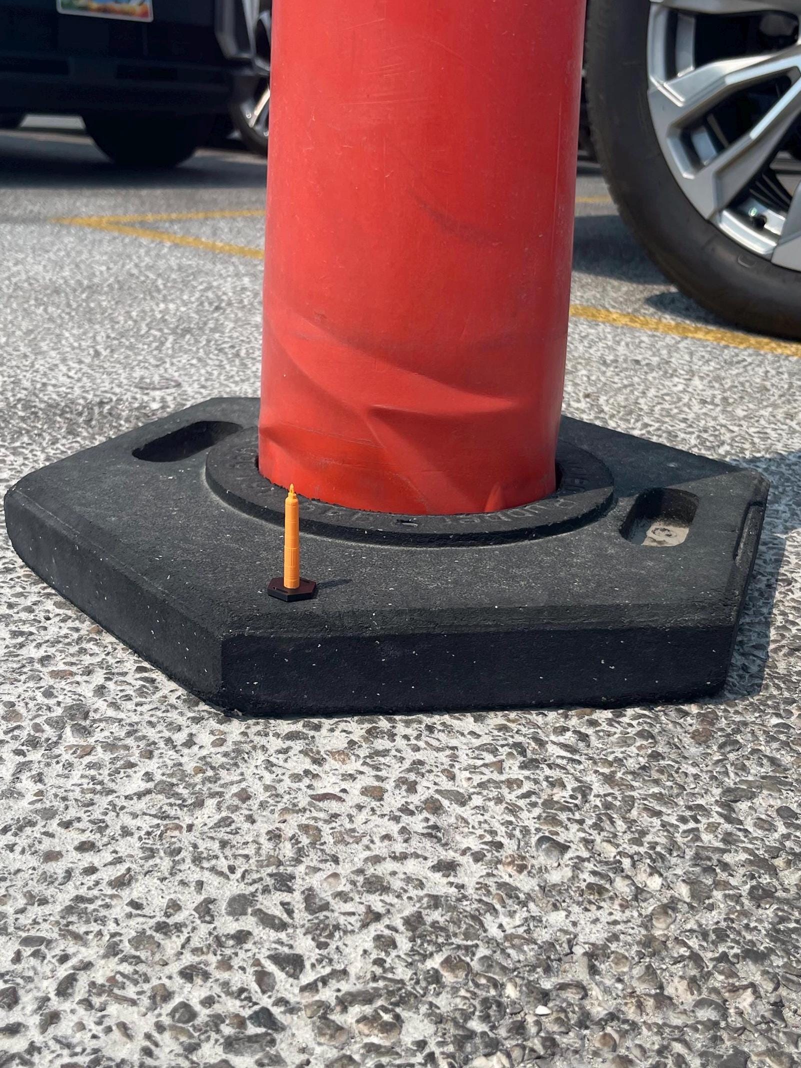 Miniature Traffic Cones: 3D Printed Model Props (55mm H 1/5th Scale - Etsy