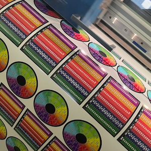 Harmonic Mixing Guide & BPM Calculator Stickers for Labtops or Macbook ...