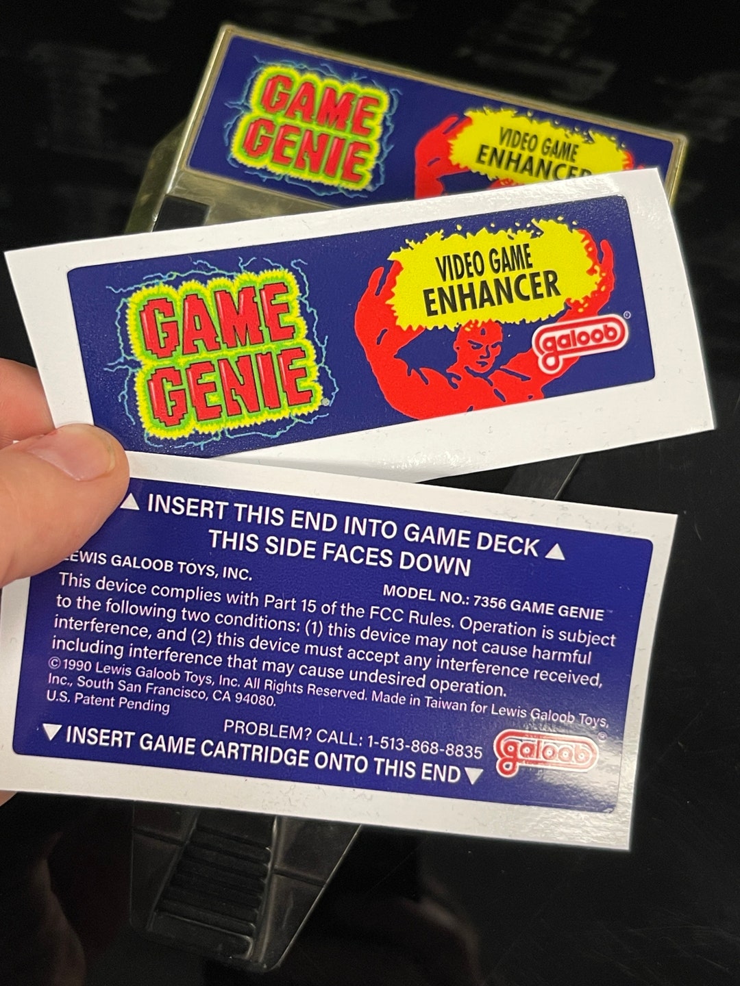 Game Genie NES Cartridge Replacement Labels - Etsy