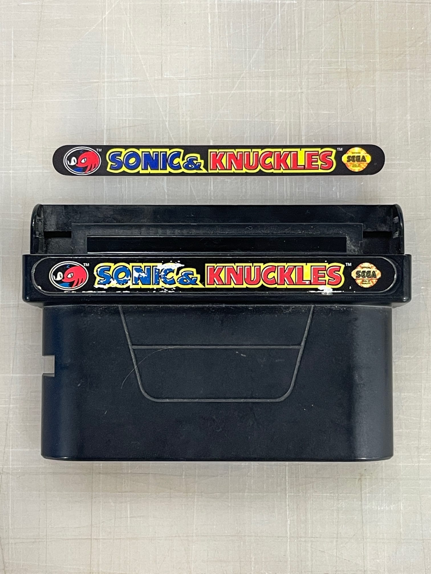 Sonic & Knuckles SEGA Cartridge Game Replacement Labels. Replace Labels ...