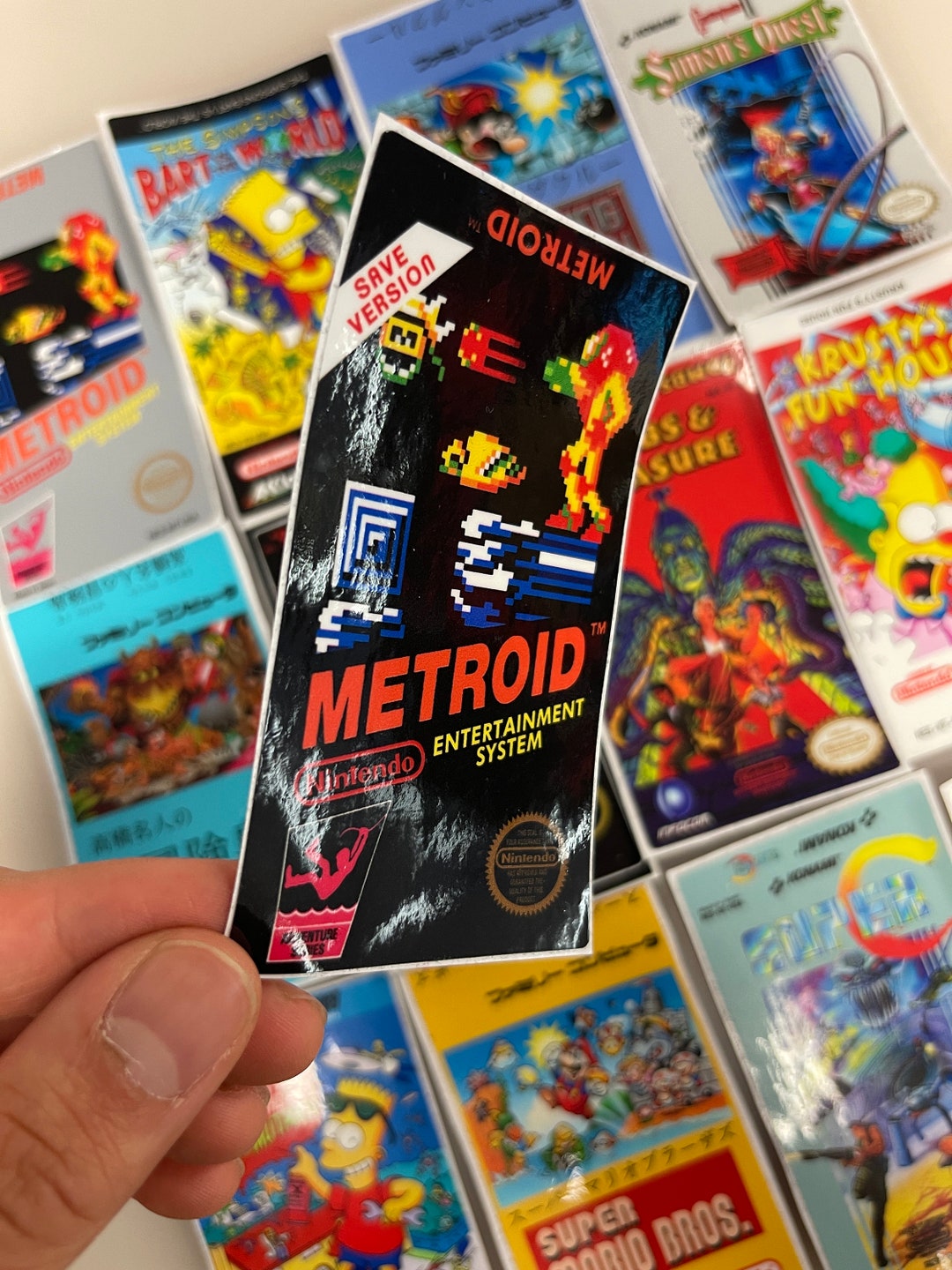 NES Replacement Label - Restore Your Damaged Labels. Great for Modding ...