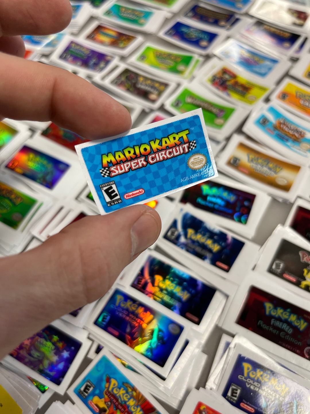 Gameboy Advanced GBA Replacement Label - Restore Your Damaged Labels ...