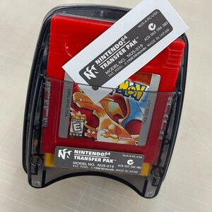 Nintendo 64 Transfer Pak Replacement Labels. Replace Your Transfer Pak ...
