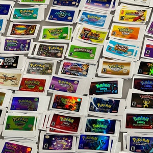 Gameboy Advanced GBA Replacement Label - Restore Your Damaged Labels ...