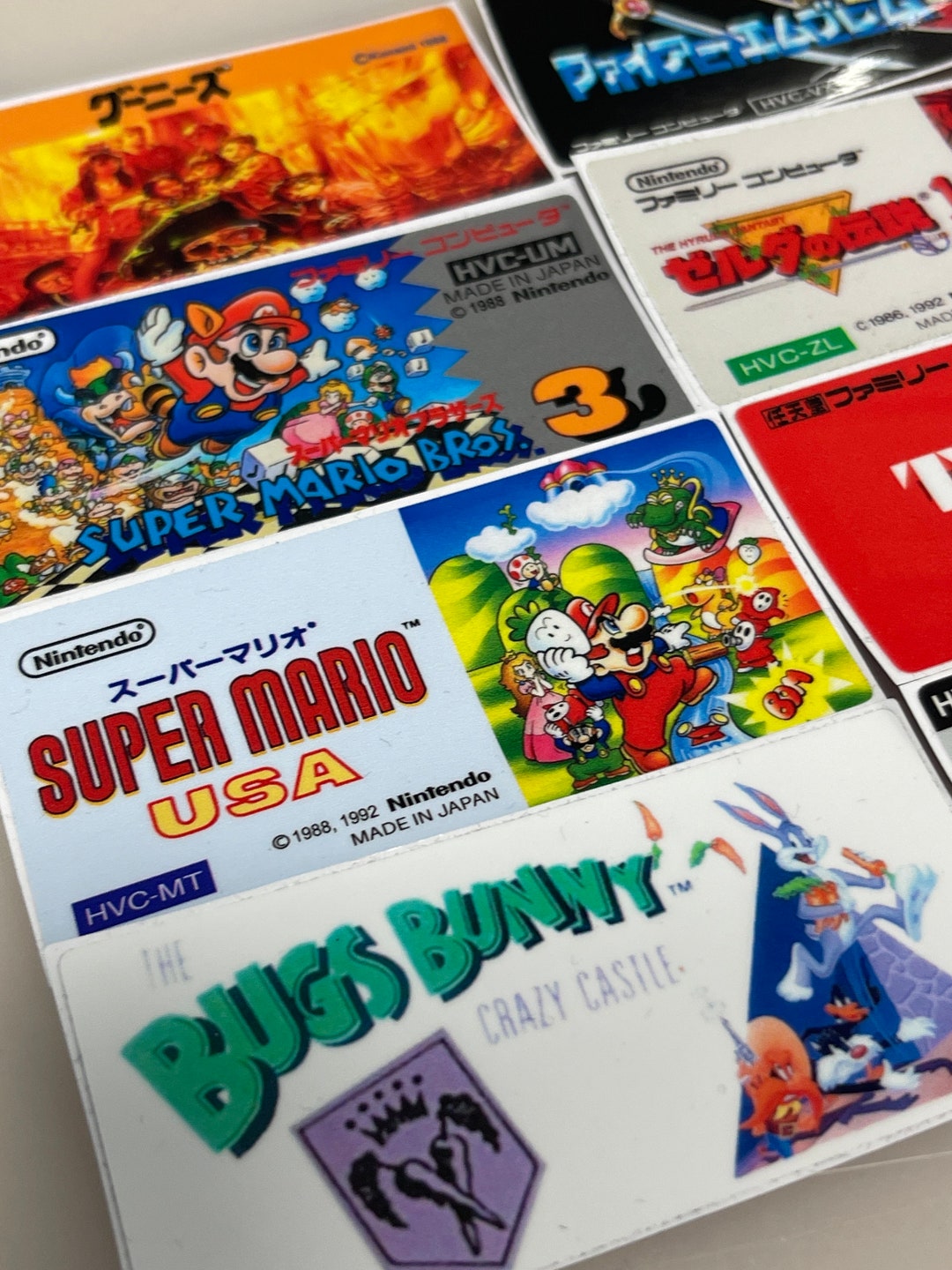 Nintendo Famicom JAP or Converted US Replacement Labels - Restore ...