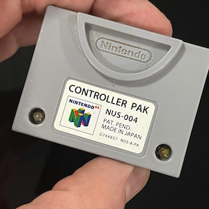 Nintendo 64 Memory Card Replacement Labels. Replace Your Memory Card ...