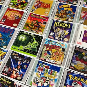 Gameboy Replacement Label - Restore Your Damaged Labels. Great for ...