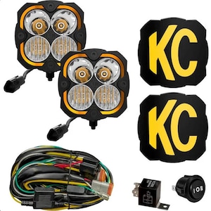 KC off Road Light Custom Vinyl Sticker Wrap & Custom Designed Light ...