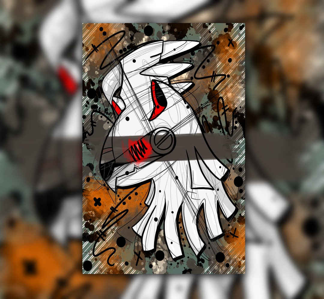 Silvally Glossy Print | Normal Type | Legendary | Multiple Sizes | Art ...