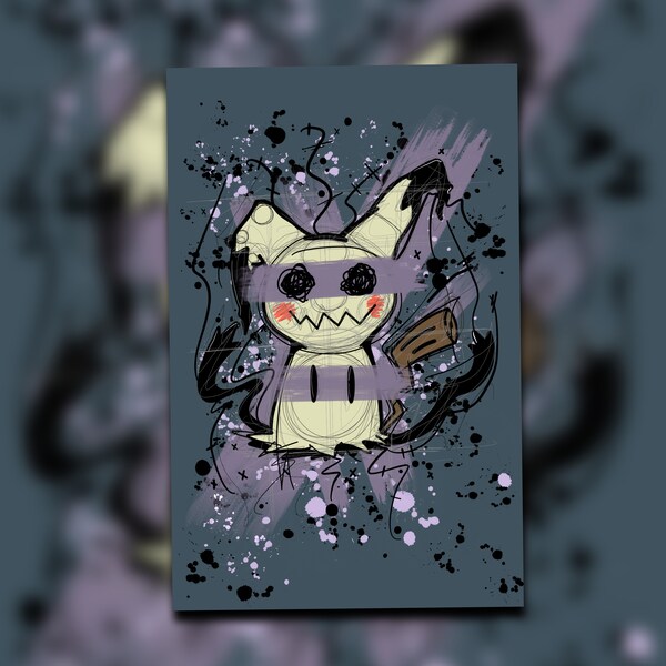 Mimikyu Poster - Etsy
