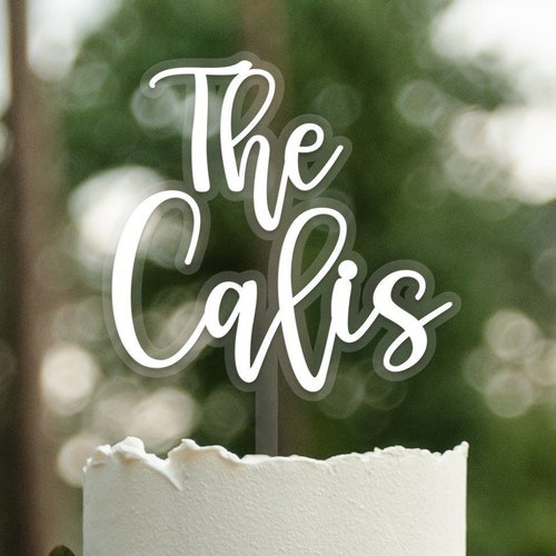 Custom Layered Acrylic Cake Topper D1 Cute Topper for - Etsy
