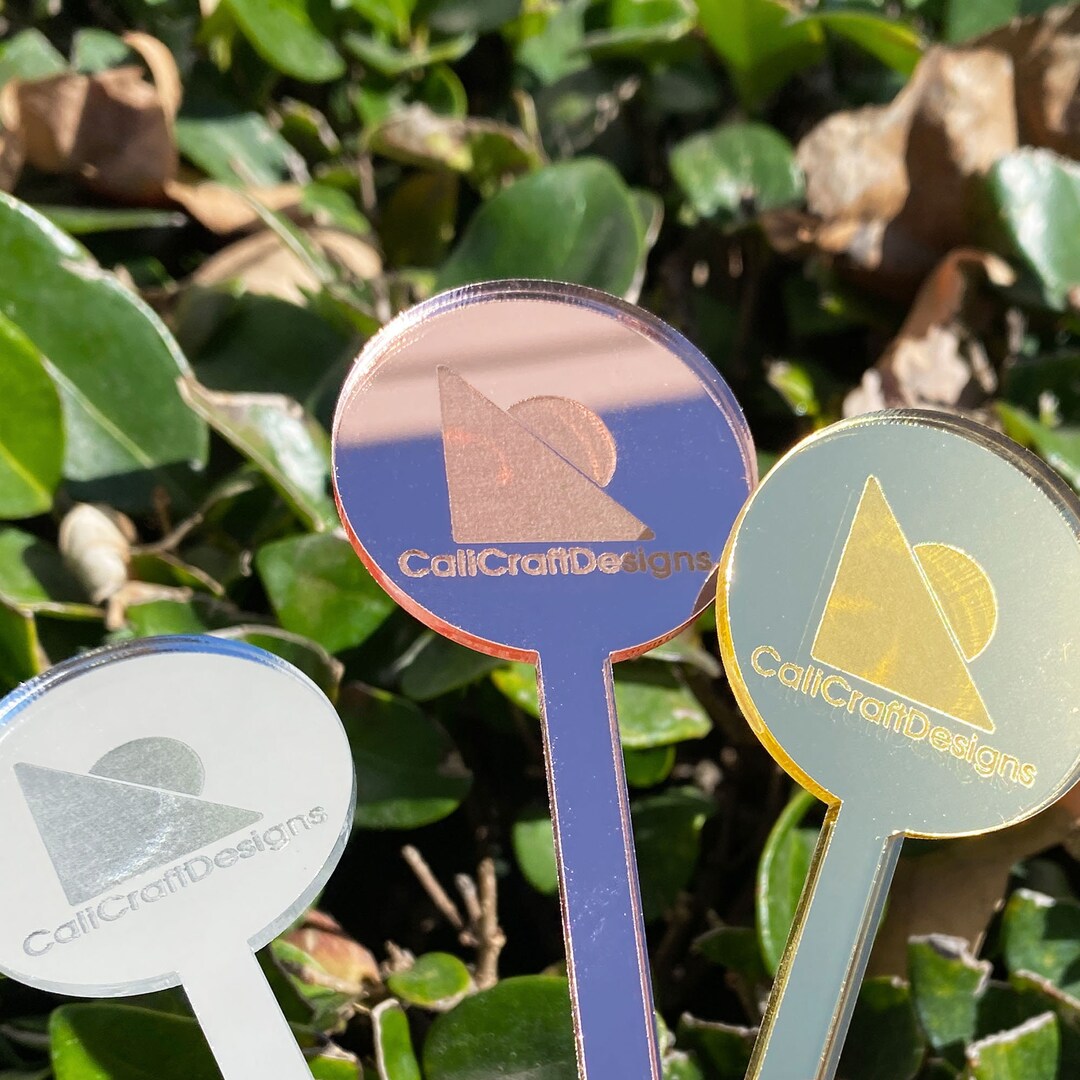Custom Etched Logo Acrylic Stir Sticks set of 10 Ideal for - Etsy