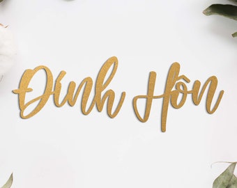 Vu Quy Wedding Sign - Etsy