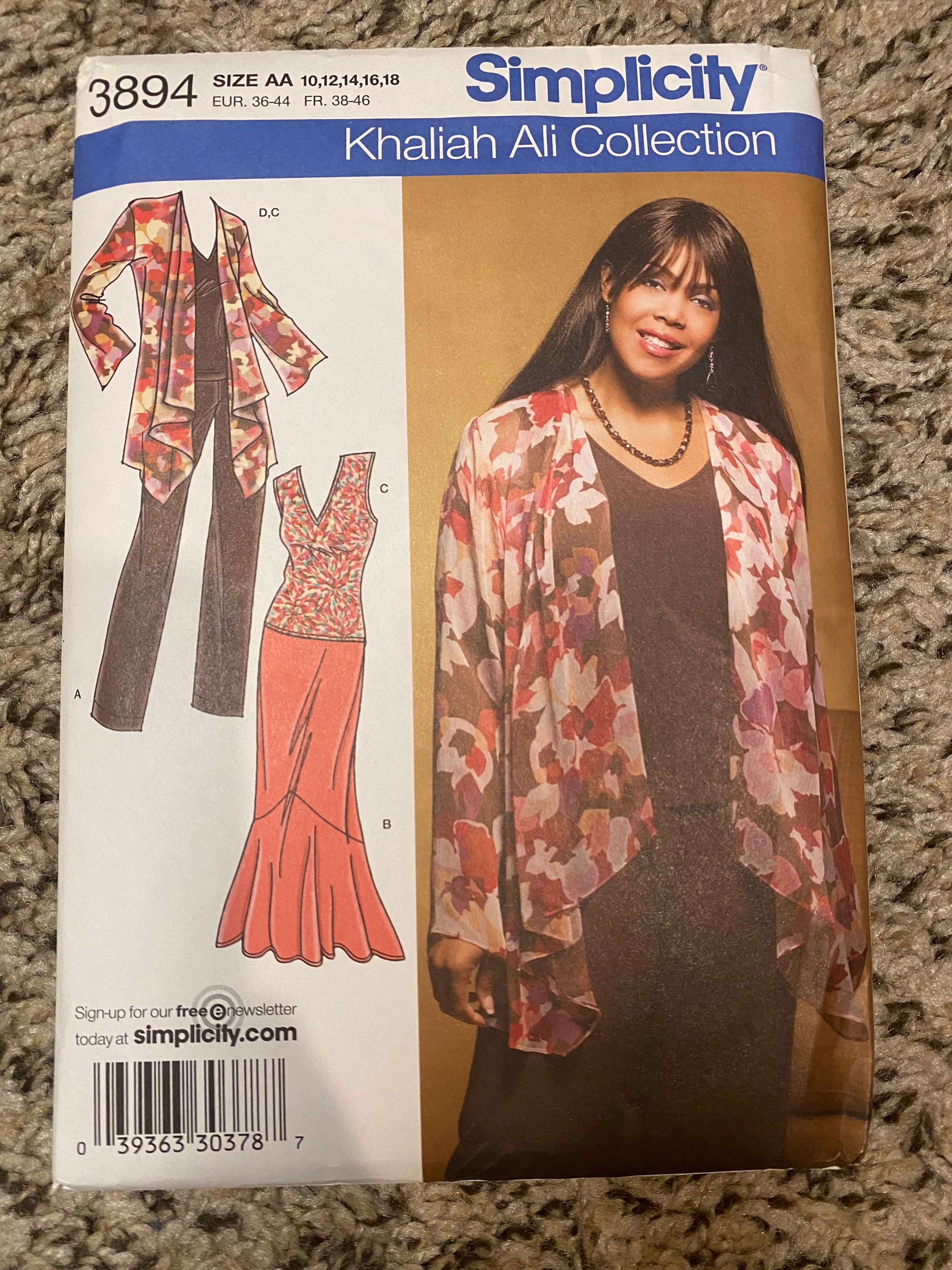 Sizes 8-16 Pants Jacket Simplicity #2977 Threads Magazine Collection ...