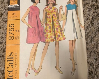 1967 Dress Pattern | Etsy