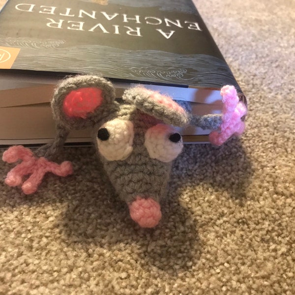 Crochet Rat Bookmark - Etsy