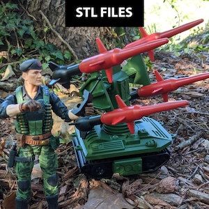 STL Files for 1/12 Scale PAC RAT Missile Launcher Kit - Etsy