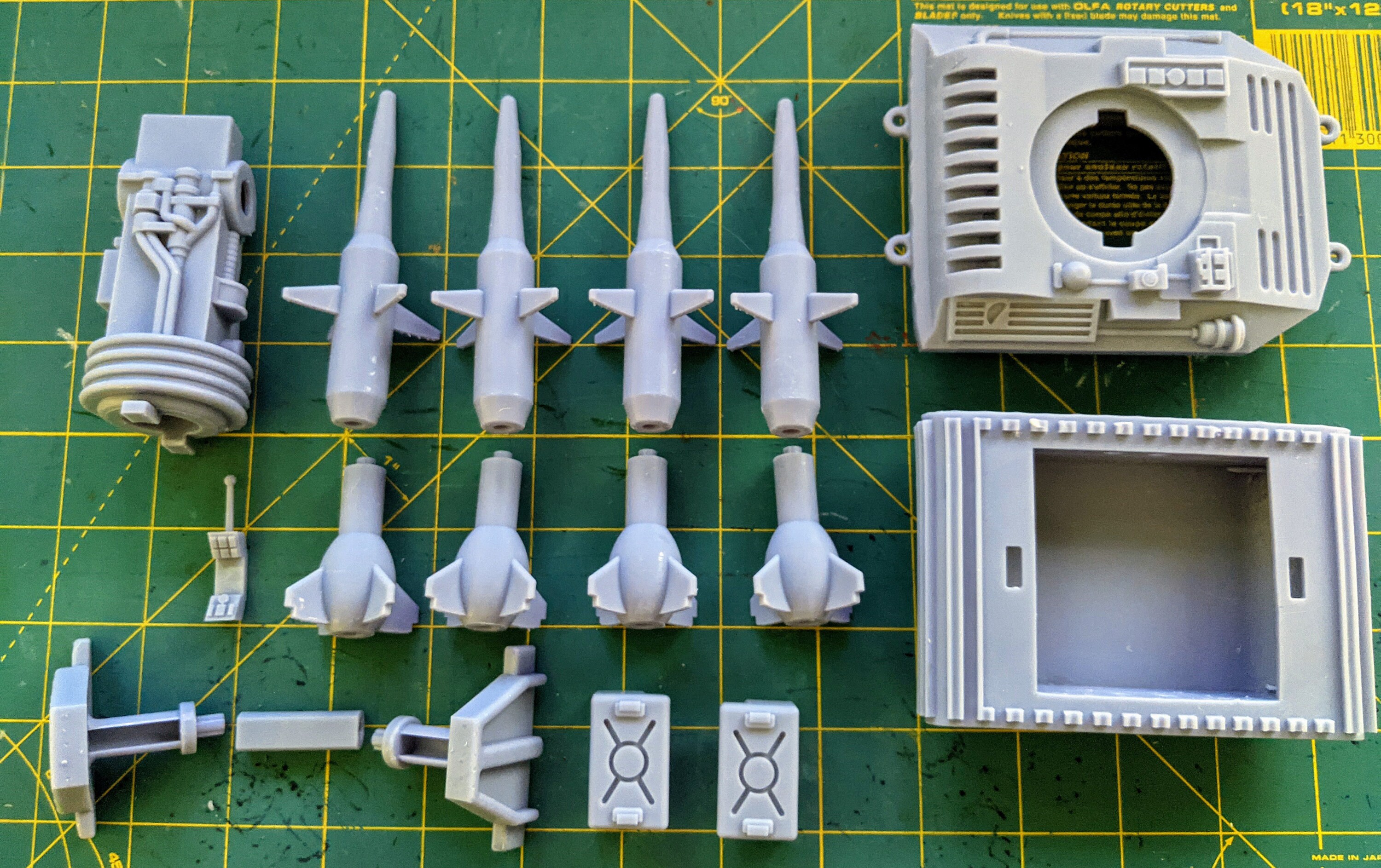 STL Files for 1/12 Scale PAC RAT Missile Launcher Kit - Etsy