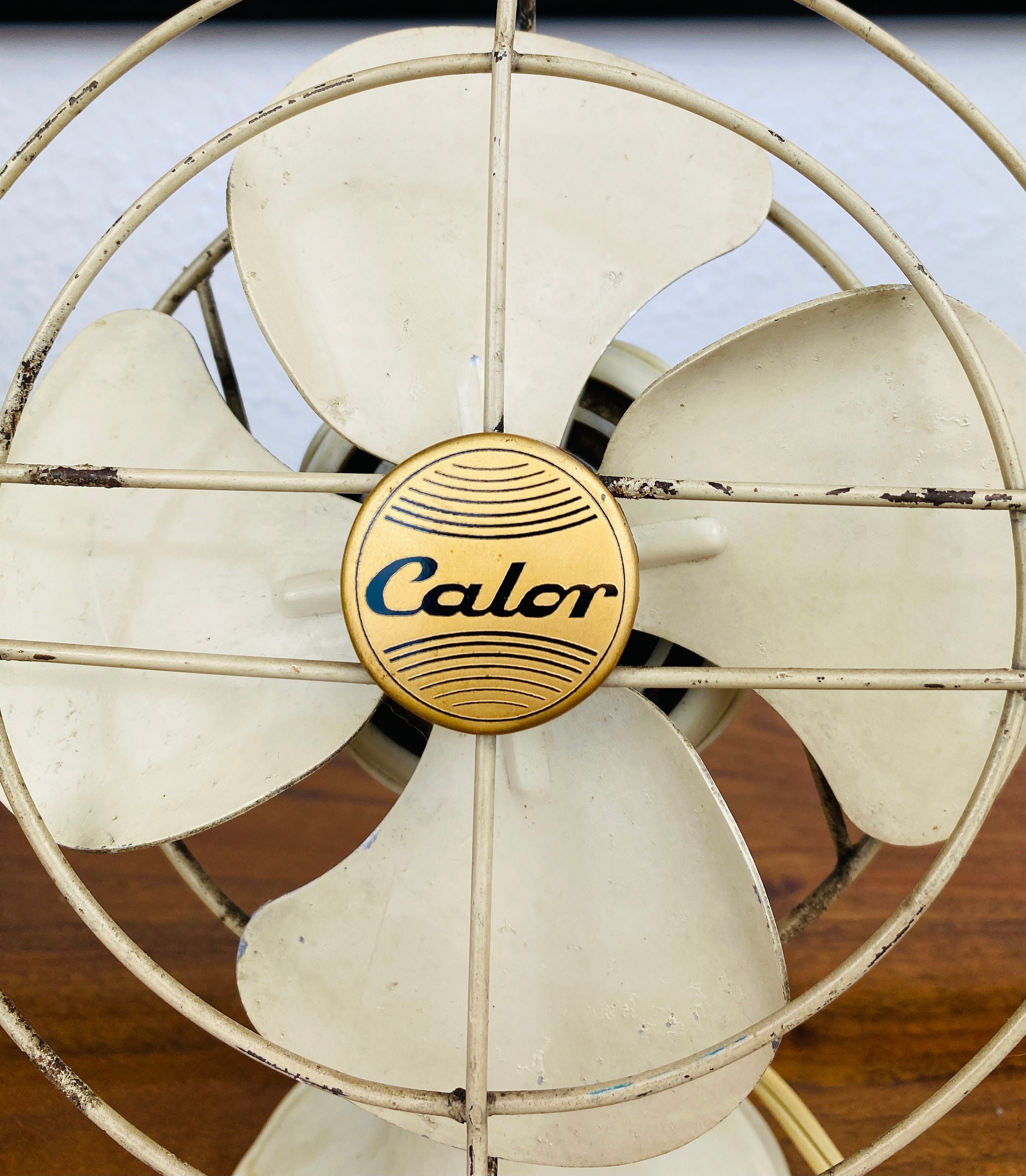 French Fan CALOR Mid Century Fan Swivel Fan French Industrial Design of ...