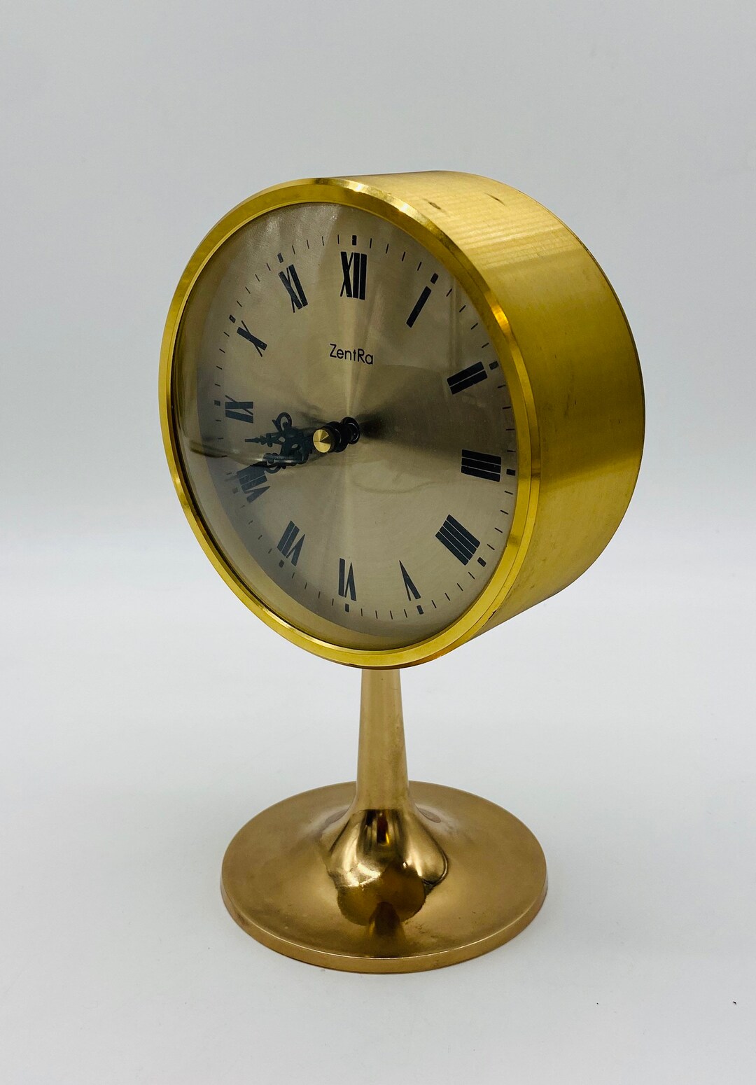 Very Rare Table Clock Zentra German Table Clock Mid Century Clock - Etsy