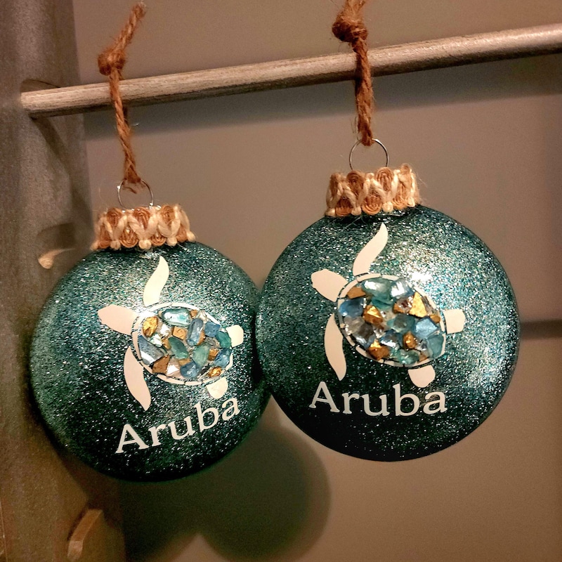 Crushed Glass and Turtles - Etsy