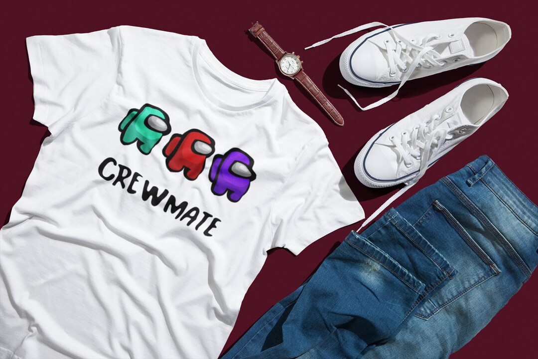 Crewmate Design Art Cool Funny White Unisex Men Women T-shirt - Etsy