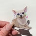Chihuahua Holographic Vinyl Sticker | Chihuahua, Chi, MacBook Decal ...