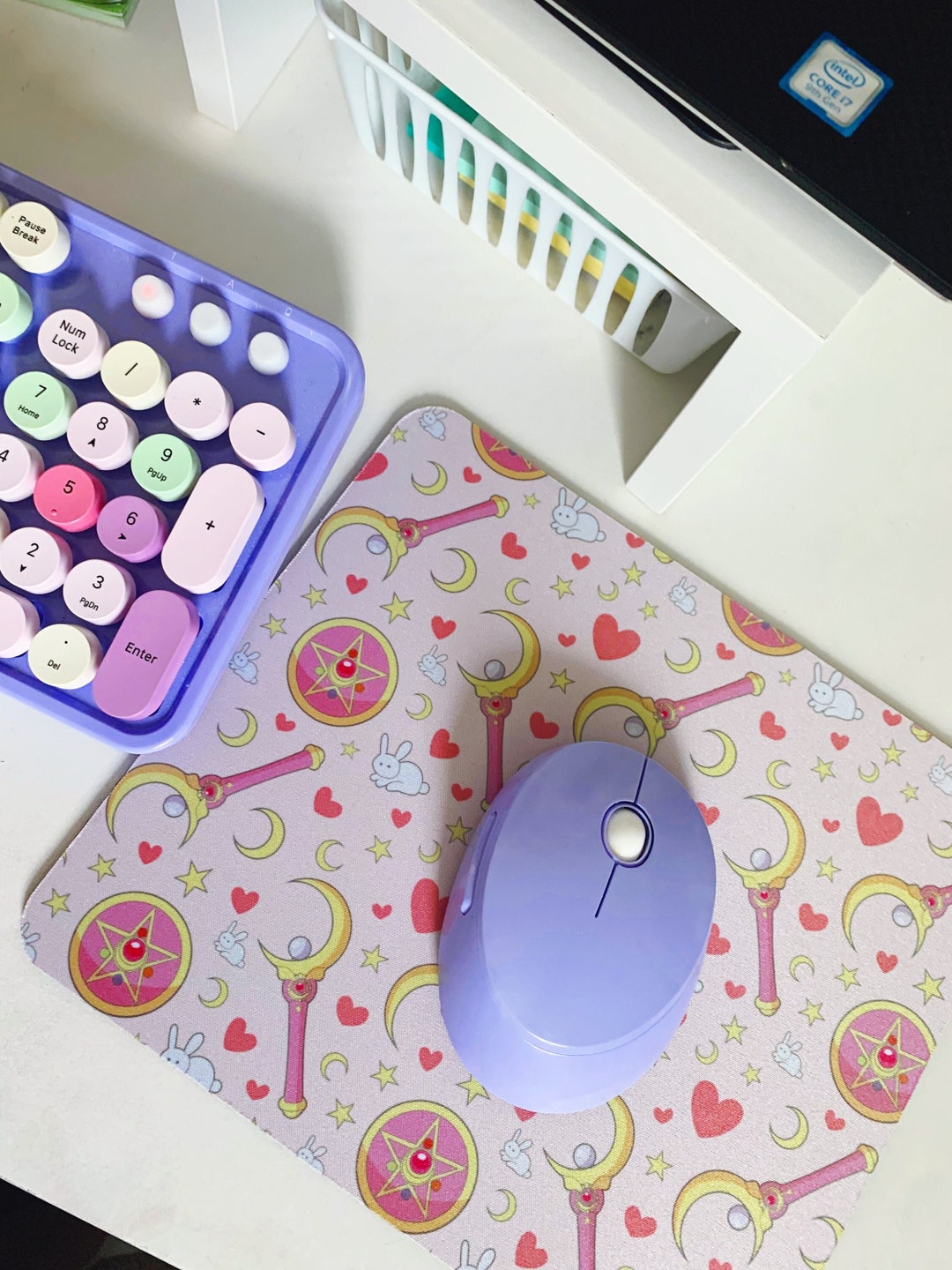 Magical Girl Mouse Pad Kawaii Anime Desk Accessories Desk - Etsy