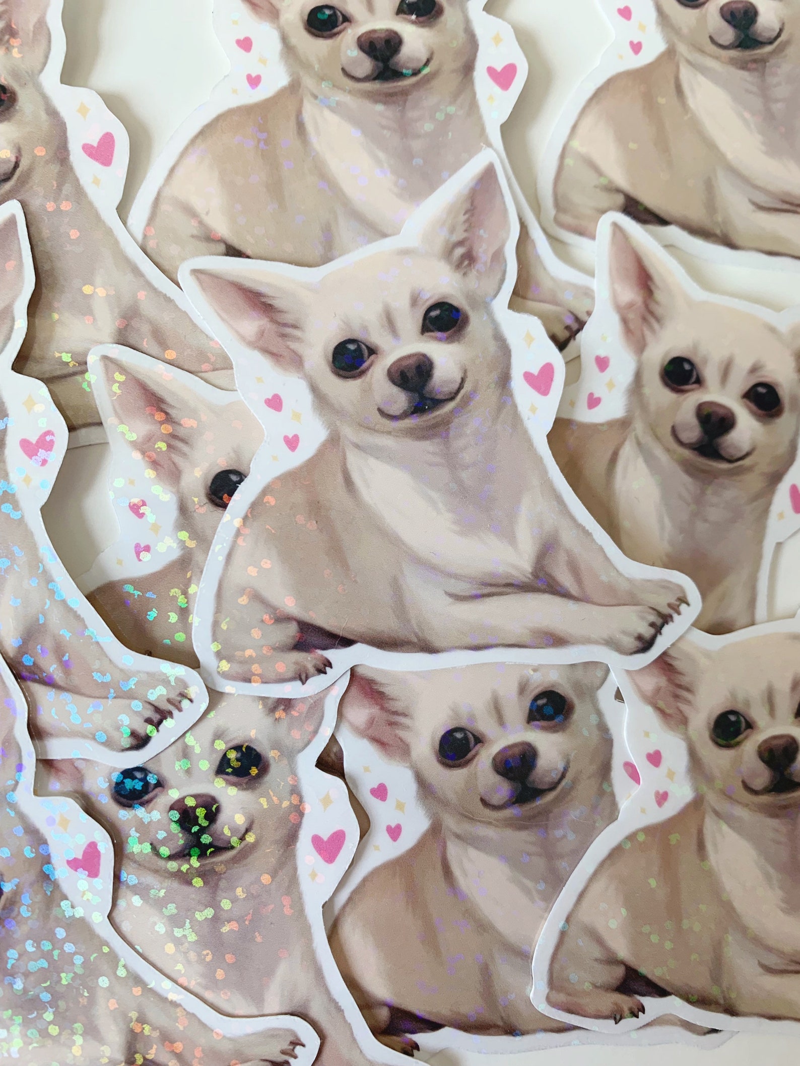 Chihuahua Holographic Vinyl Sticker | Chihuahua, Chi, MacBook Decal ...