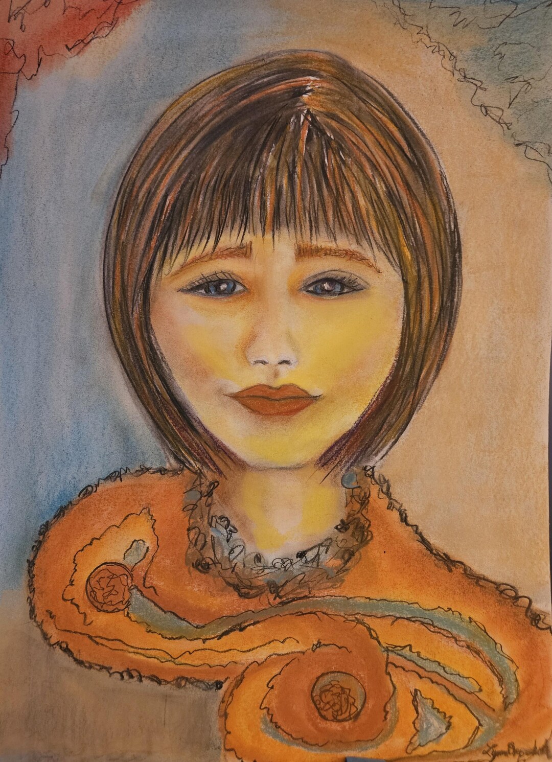 Female Portrait - Etsy
