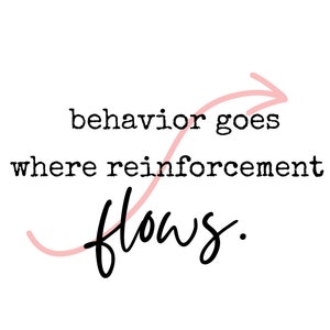 Behavior Goes Where Reinforcement Flows Design 2 SVG - Etsy