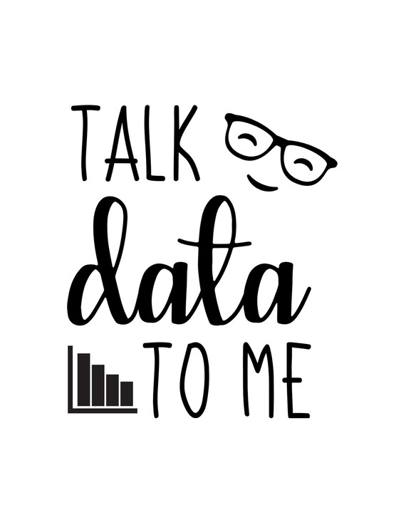 Talk Data to Me SVG for Bcba/rbts - Etsy