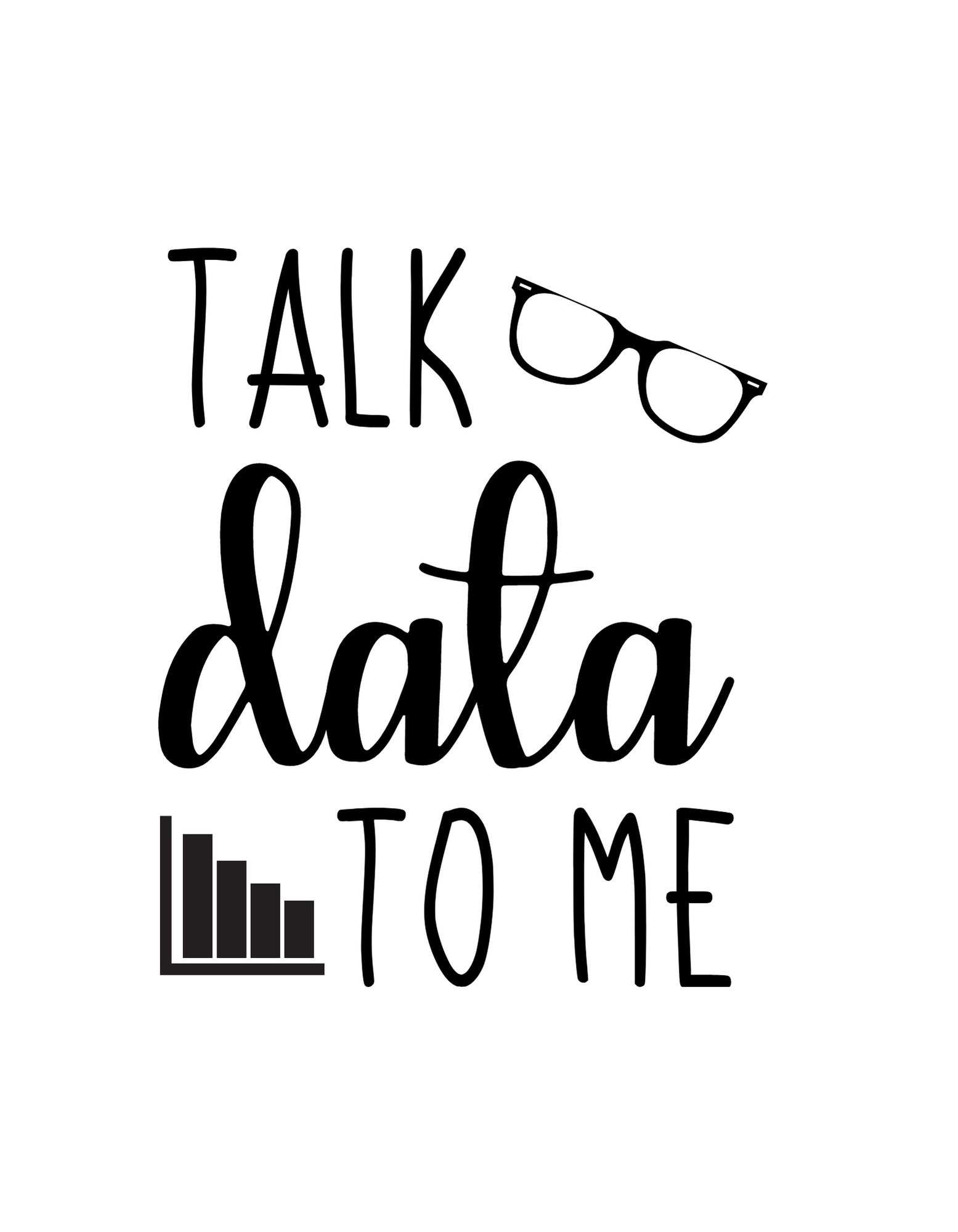 Talk Data to Me SVG for Bcba/rbts - Etsy