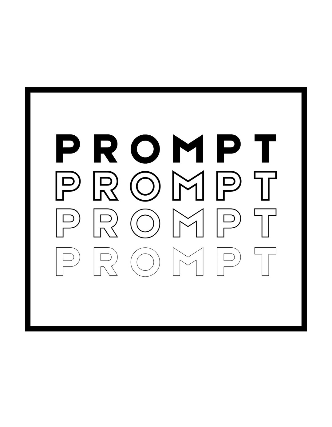Fade the Prompts SVG/PNG - Etsy