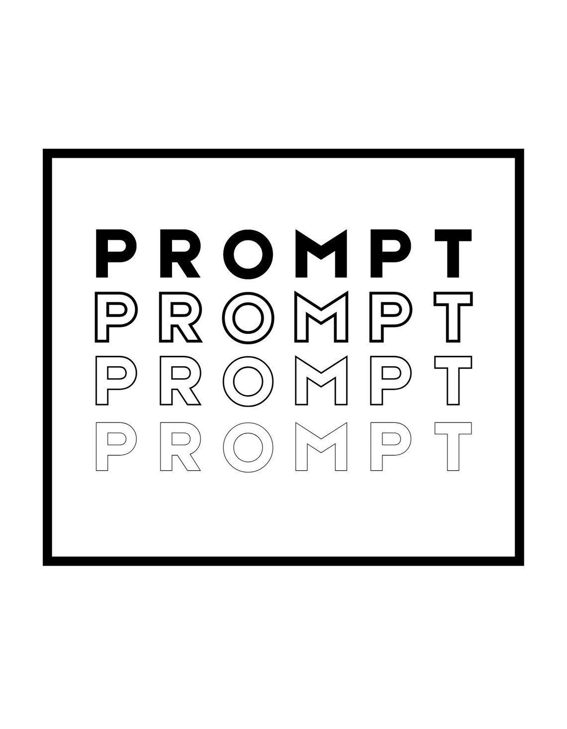 Fade the Prompts SVG/PNG - Etsy