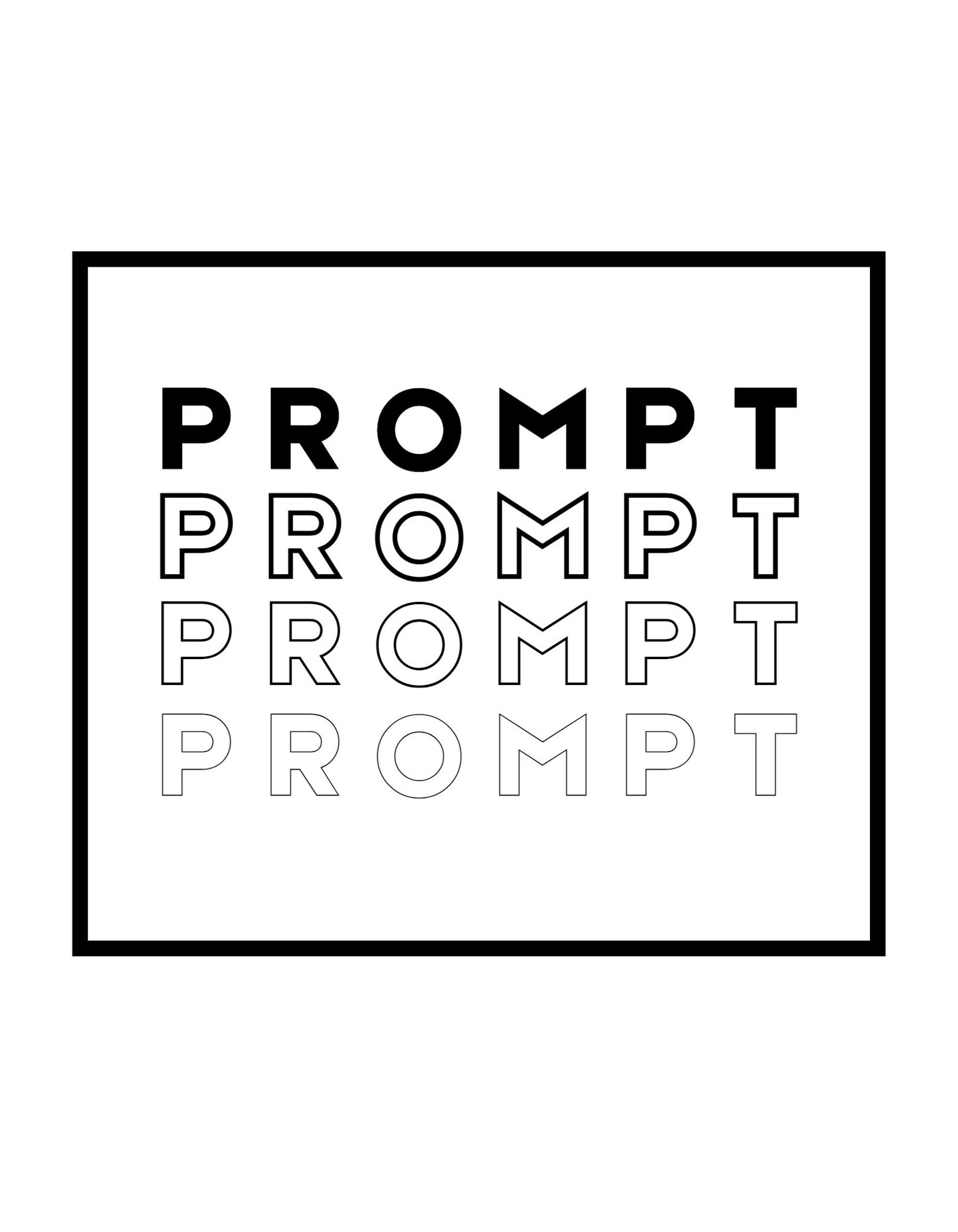 Fade the Prompts SVG/PNG - Etsy