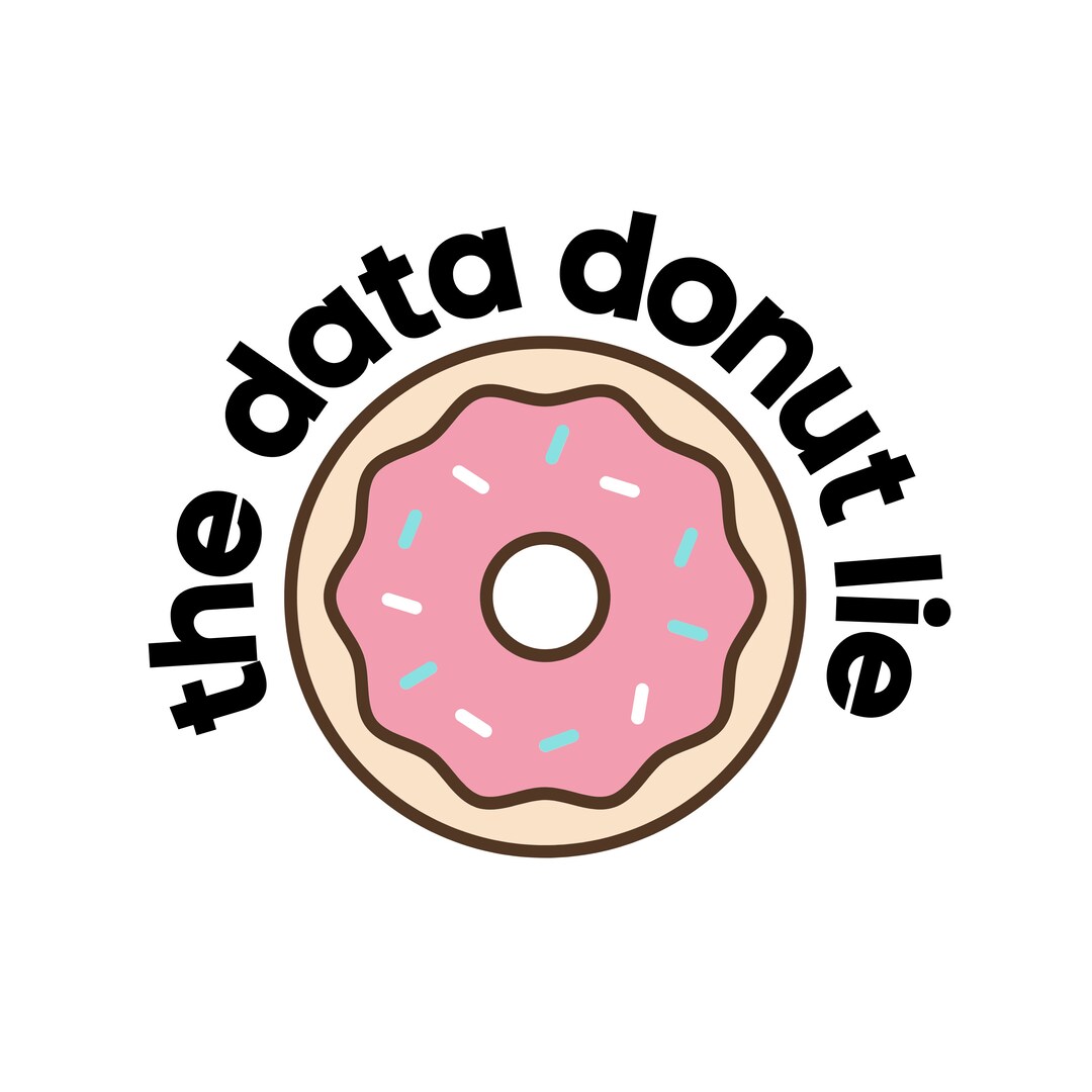 The Data DONUT Lie SVG - Etsy