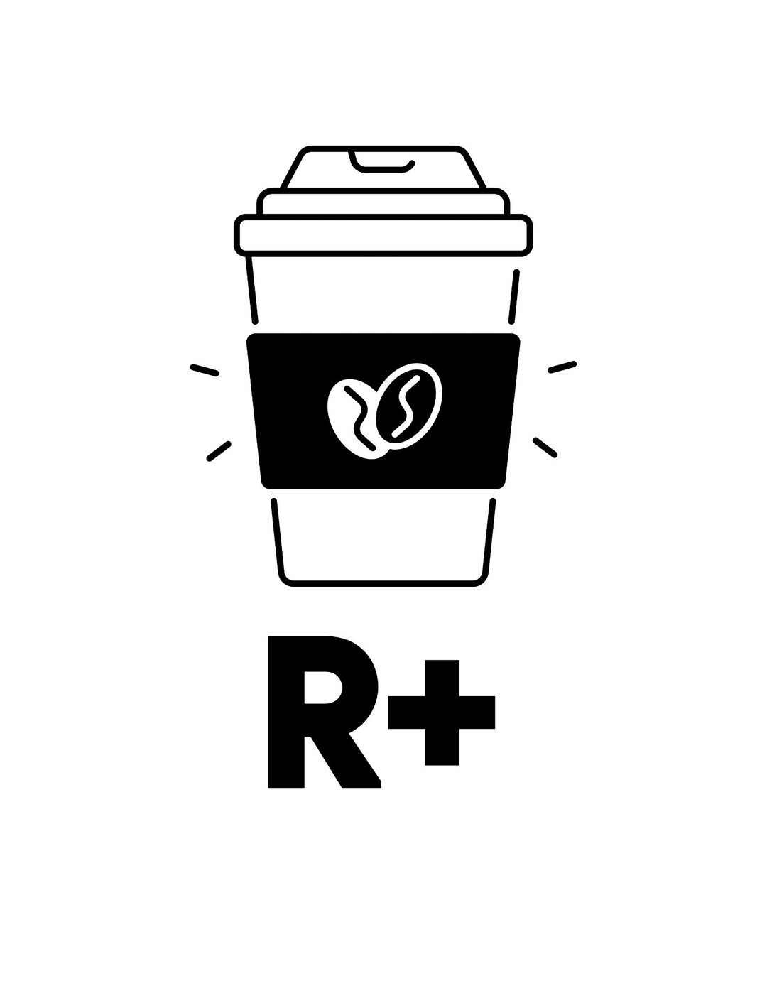 Coffee R+ Reinforcer SVG/PNG for Bcbas, Rbts, Special Educators for ...