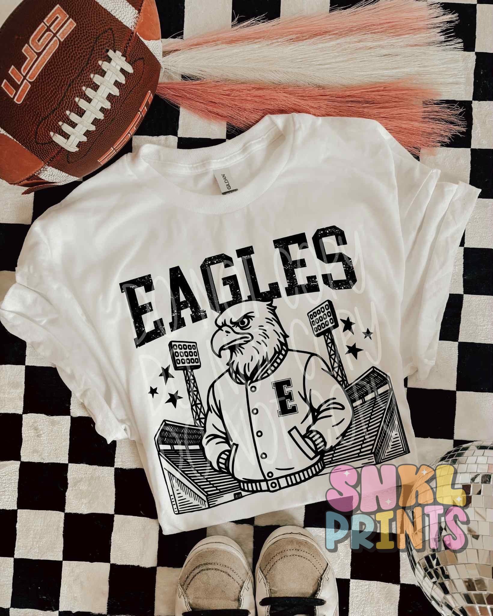 Custom Stadium Mascot Shirt, Football Sports Teams, School Spirit Wear ...