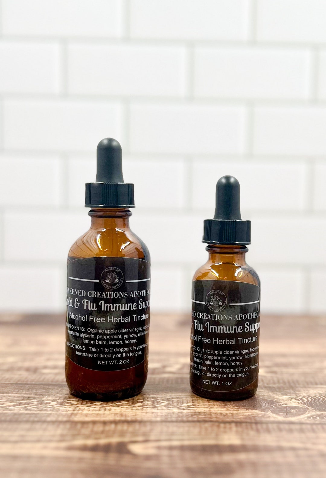 Immune Support Organic Tincture Alcohol Free Herbal Tincture - Etsy